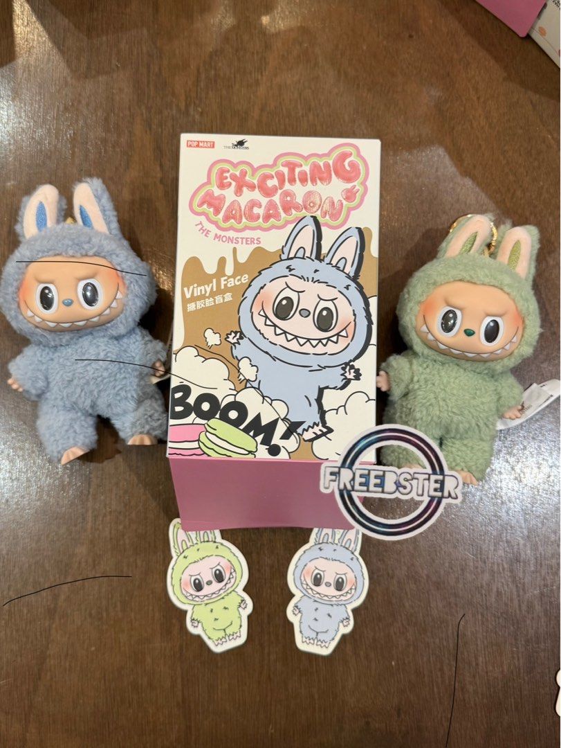 [100% Original] Pop Mart The Monsters Labubu Version 1 (Labubu Plush ...
