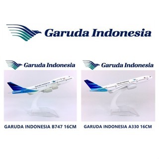 16cm Indonesia Garuda B747 A330 Airlines 1:400 Metal Aircraft Replica ...