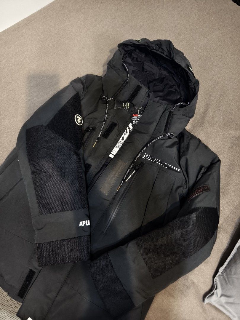 Aape by bathing ape heavyweight puffer (for winter) jacket, Men's ...