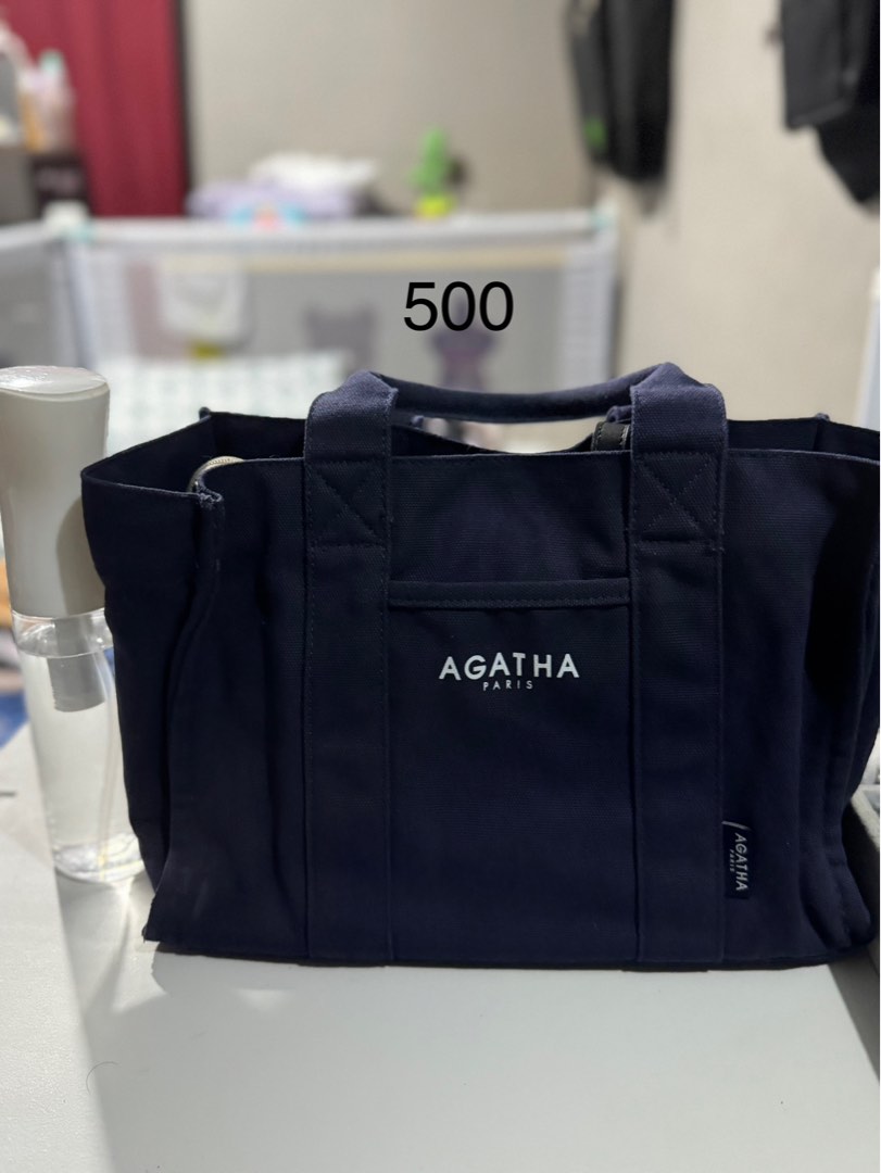 Agatha Small Tote with sling, Women's Fashion, Bags & Wallets, Tote Bags on Carousell