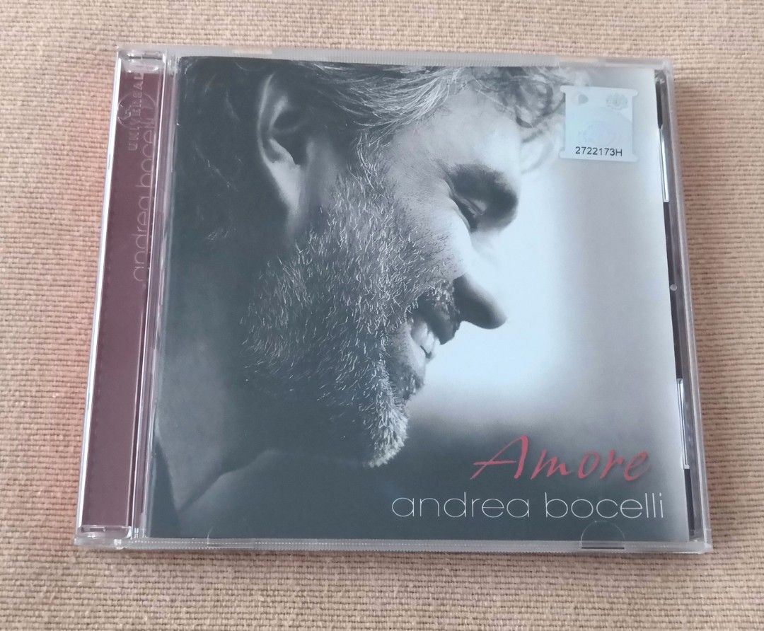 ANDREA BOCELLI / AMORE / Album CD, Hobbies & Toys, Music & Media, CDs ...