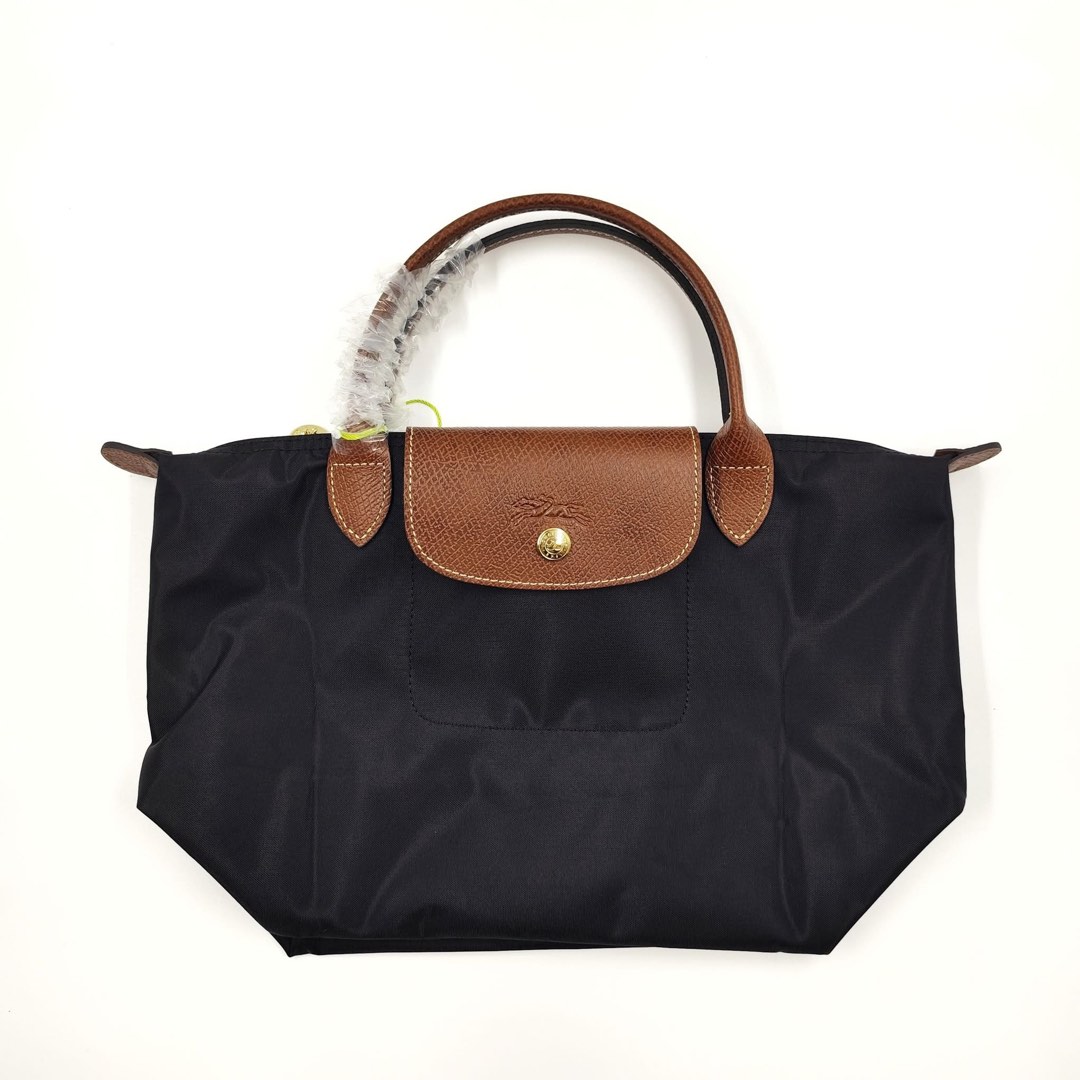AUTHENTIC Longchamp Le Pliage Classic -Small Top Handle in Black ...