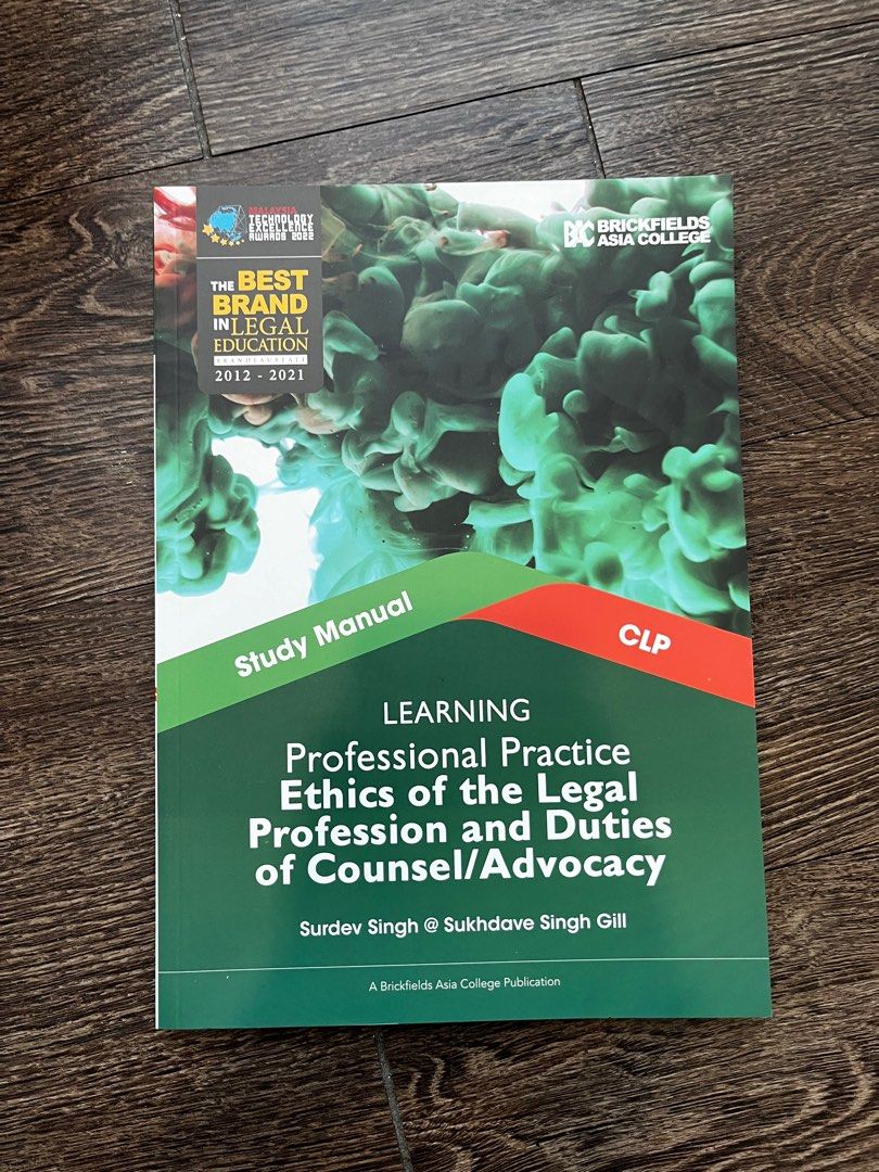 BAC CLP - Professional Ethics, Hobbies & Toys, Books & Magazines ...