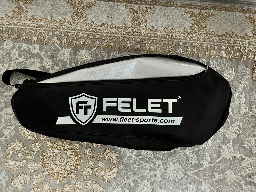 Beg raket felet / Felet badminton bag, Sports Equipment, Sports & Games ...
