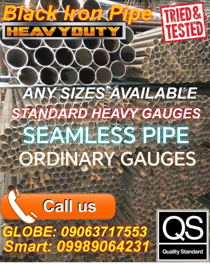 Black Iron B.I. Pipe Galvanized Iron Pipe G.I. Pipe Commercial Ordinary ...