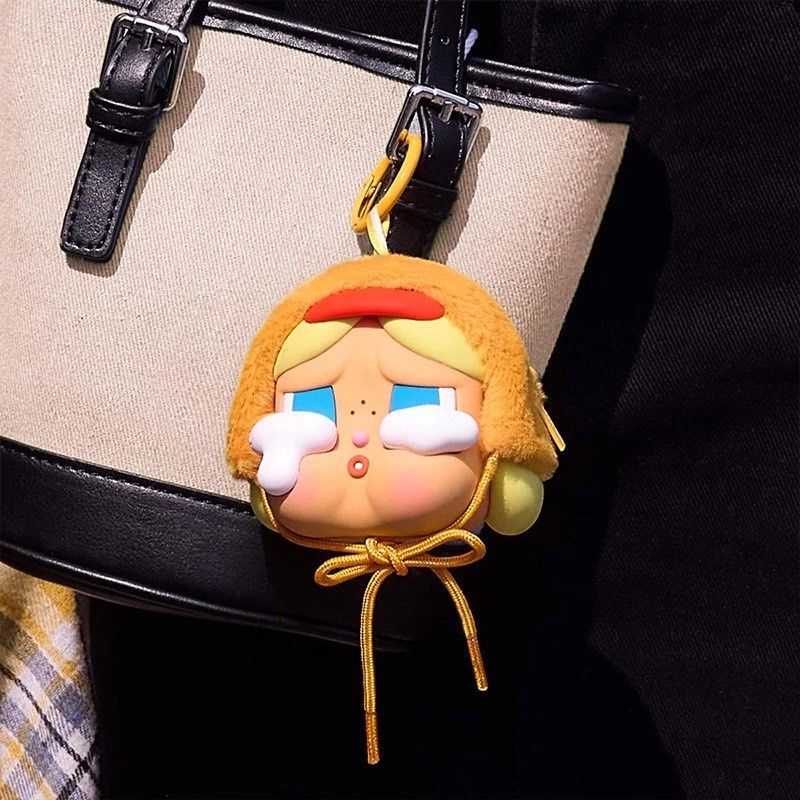 [BNIB] POPMART CRYBABY Crying Again Series Earphone Bag — Bear ...