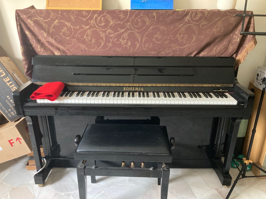 Bechstein Bohemia 125 Professional Upright Piano, Hobbies & Toys, Music ...