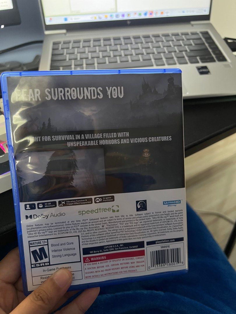 BUNDLE: PS5 Games - Resident Evil Village and Starwars Jedi: Survivor ...