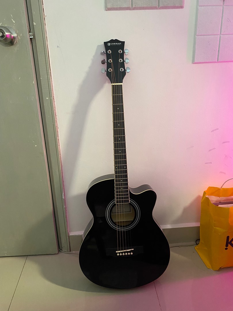 Caesar Julius Acoustic Guitar, Hobbies & Toys, Music & Media, Musical ...