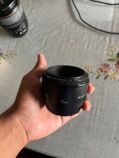 Canon lens 50mm f1.8, Photography, Lens & Kits on Carousell