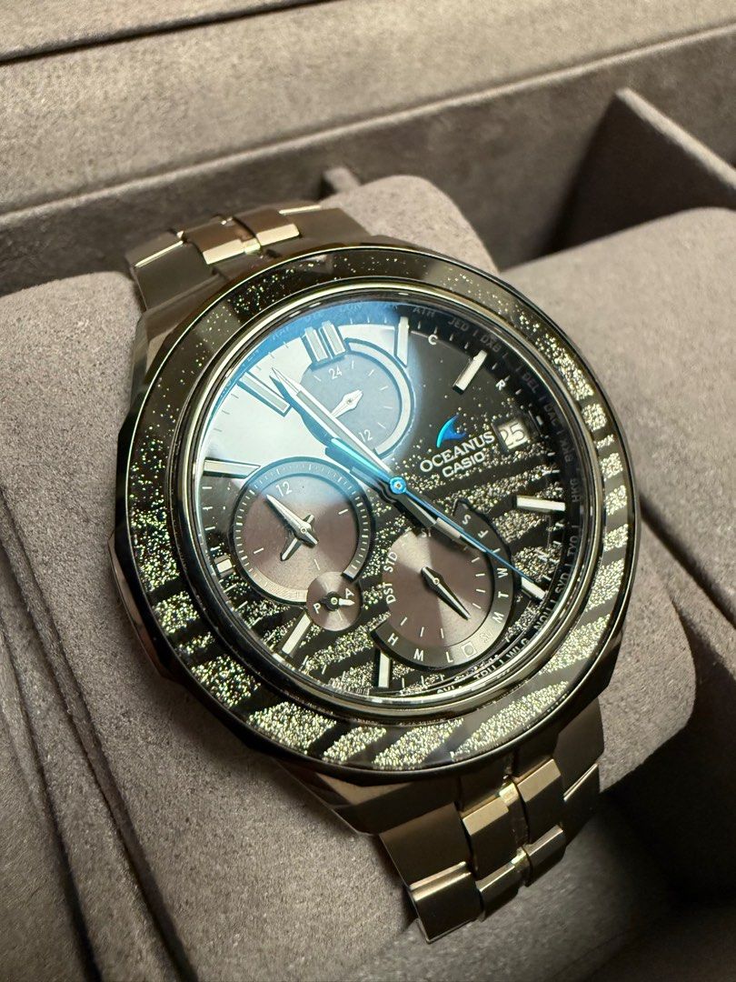 Casio Oceanus Manta S5000ME, 名牌, 手錶 - Carousell