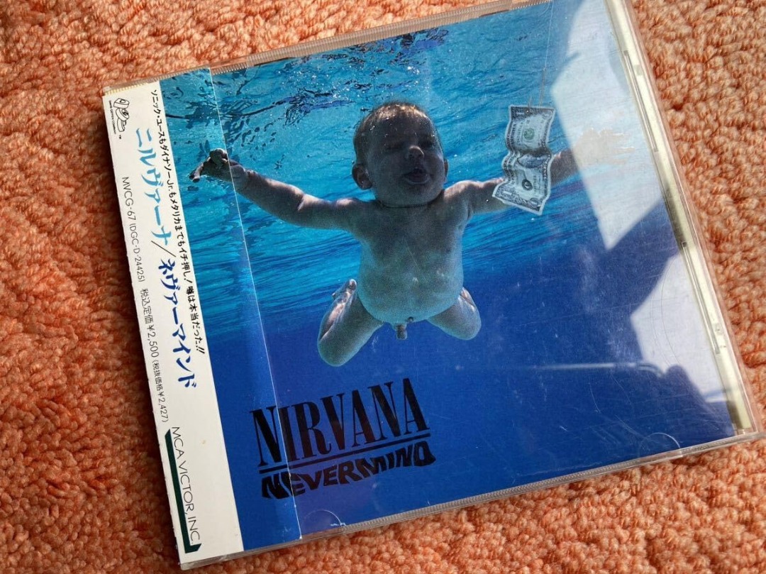 [CD]Nirvana - Nevermind (Japan first edition) Very Rare, Real Vintage ...