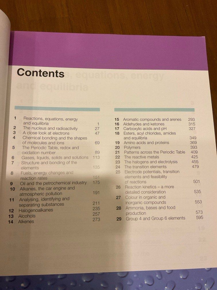 CHEMISTRY A LEVELS TEXTBOOK COLLINS ADVANCED SCIENCE CHRIS CONOLEY PHIL ...