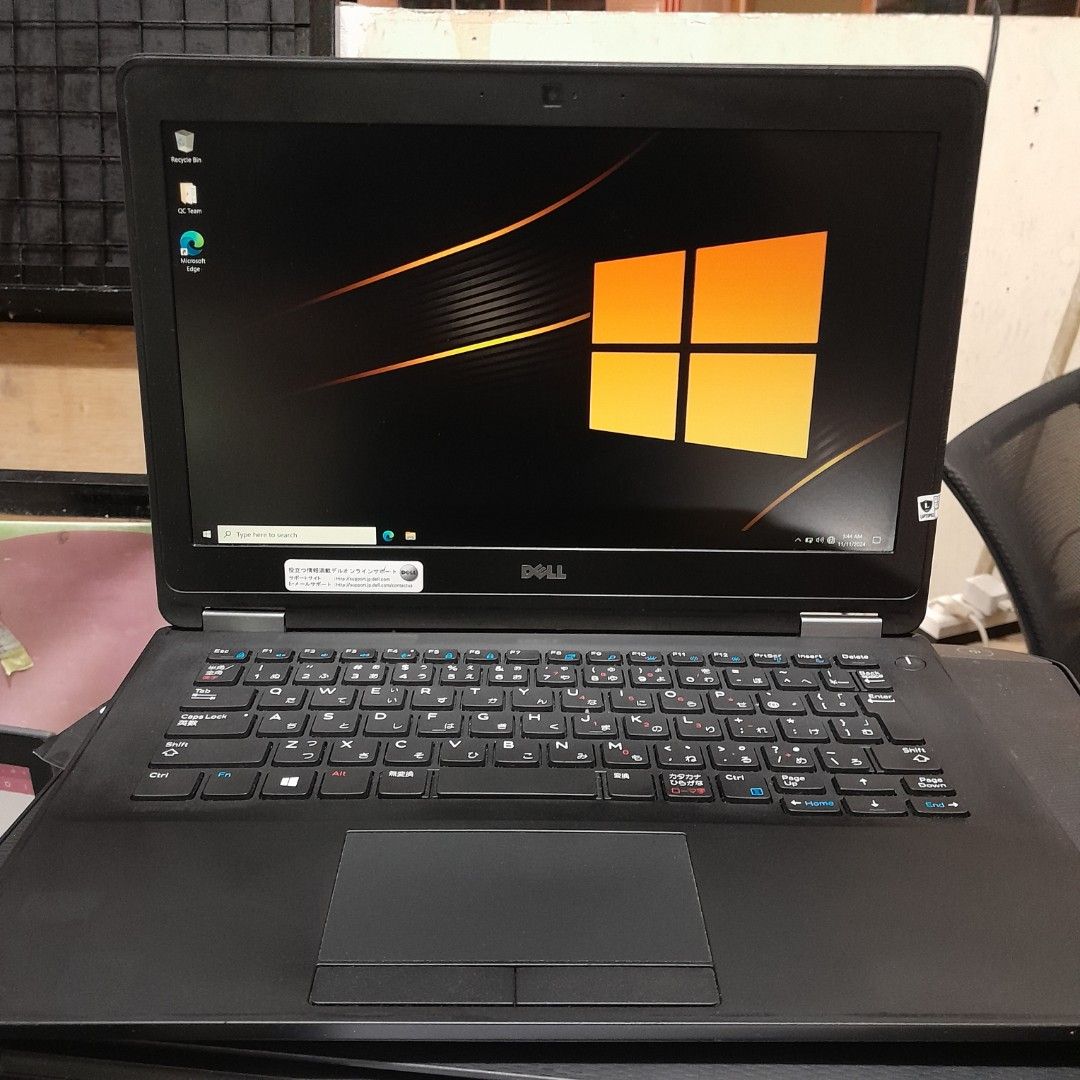 Dell latitude E7270 Core i7 gen 6 ram 8gb ssd 256gb laptop kantoran ...