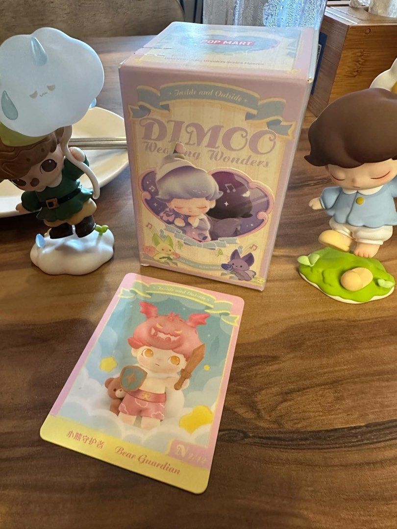 dimoo weaving wonders bear guardian, Hobbies & Toys, Toys & Games on ...