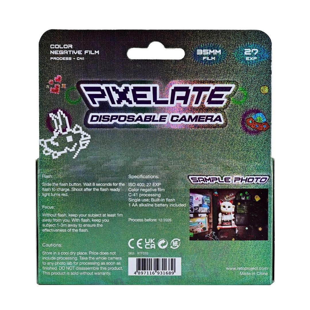 DJS LIFESTYLE 觀塘店 - RETO RETOCOLOR PIXELATE CAMERA 像素化特效一次性使用 35mm 135 ...