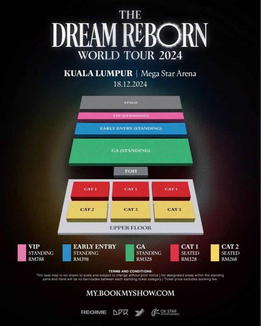 DPR The Dream Reborn World Tour 2024 Kuala Lumpur, Tickets & Vouchers ...