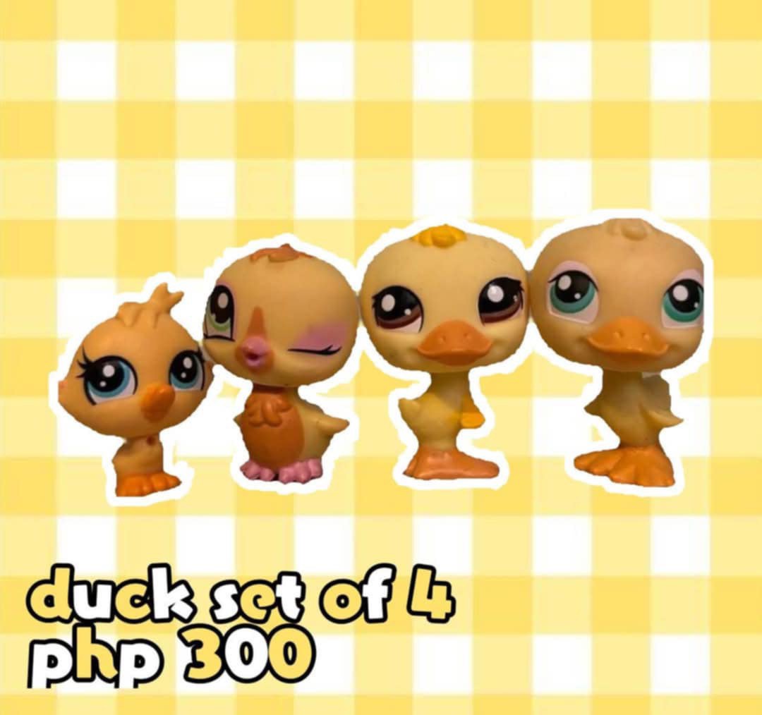 DUCK SET OF 4 | LPS LITTLEST PET SHOP, Hobbies & Toys, Toys & Games on ...