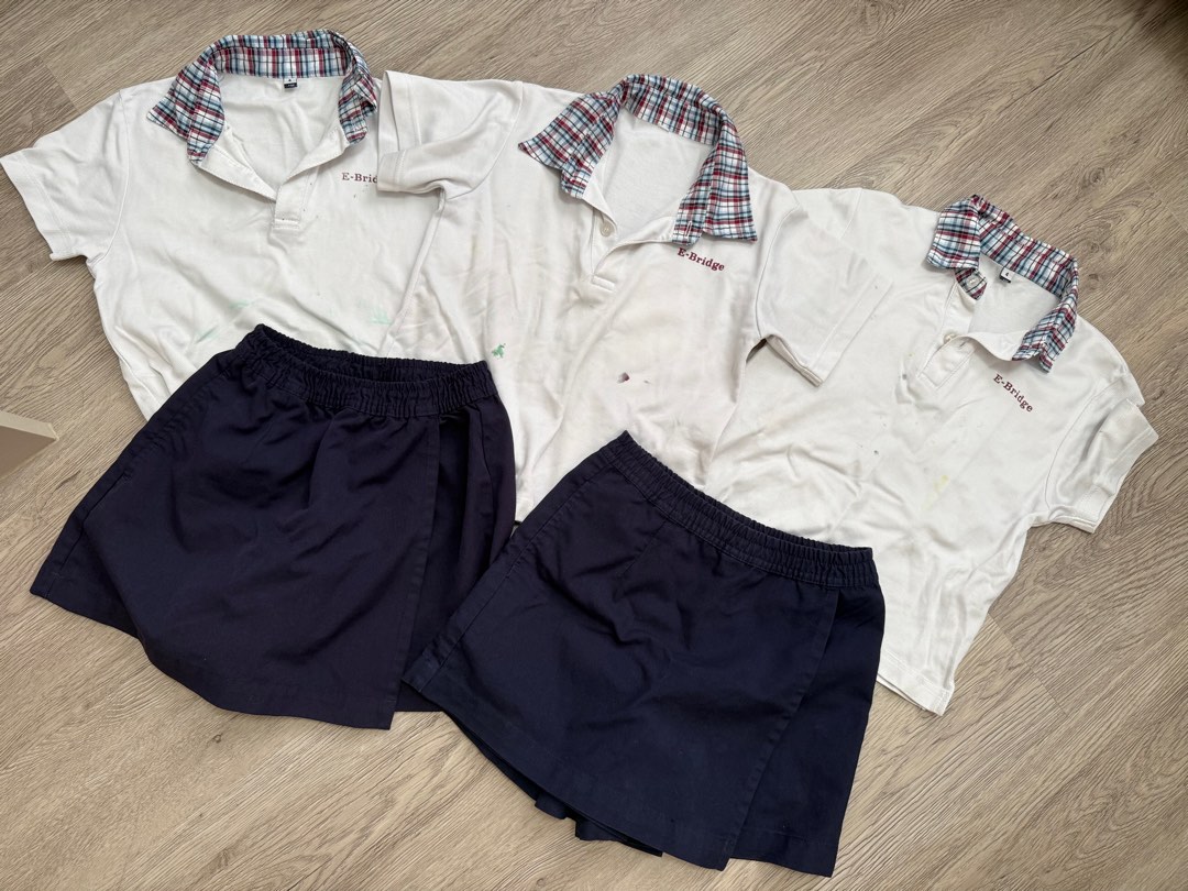 E-bridge Uniforms - Size 4, Babies & Kids, Babies & Kids Fashion on ...