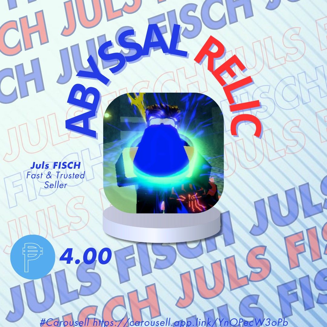 Fisch Abyssal Relic, Video Gaming, Gaming Accessories, In-Game Products ...