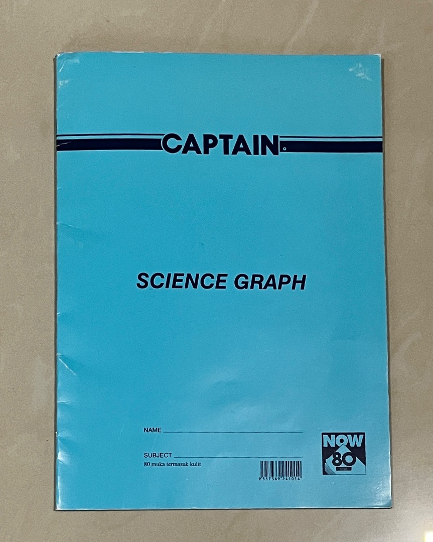 Science Graph Paper, Hobbies & Toys, Stationery & Craft, Stationery ...