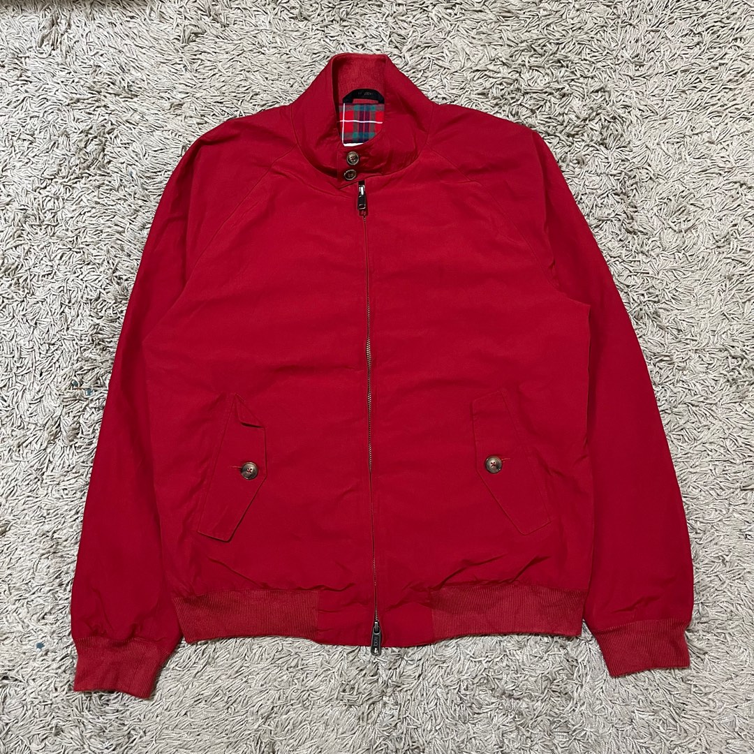G9 Baracuta Dark Red Harrington Jacket, Men's Fashion, Coats, Jackets ...