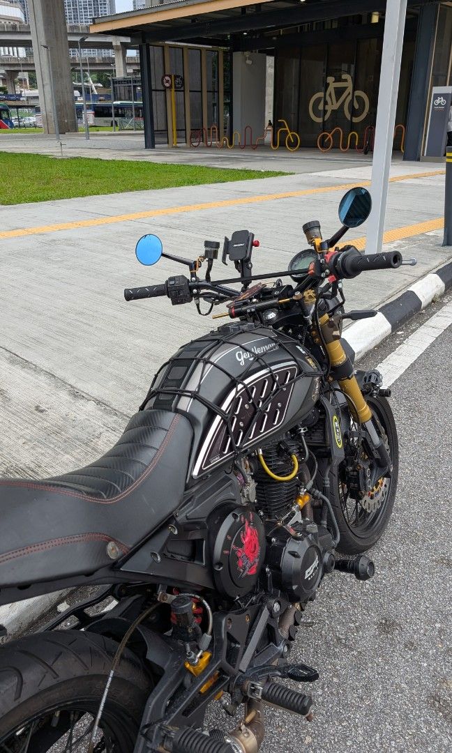 GPX Gentleman 200 Cafe Racer Handsome, Motorbikes on Carousell