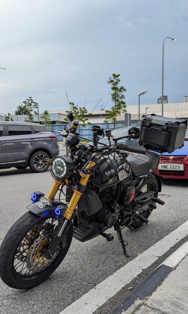 GPX Gentleman 200 Cafe Racer Handsome, Motorbikes on Carousell