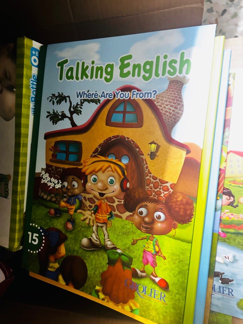 Grolier Talking English, Hobbies & Toys, Books & Magazines, Children's ...