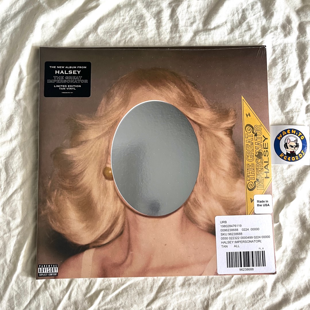 Halsey - The Great Impersonator (Tan Vinyl), Hobbies & Toys, Music ...
