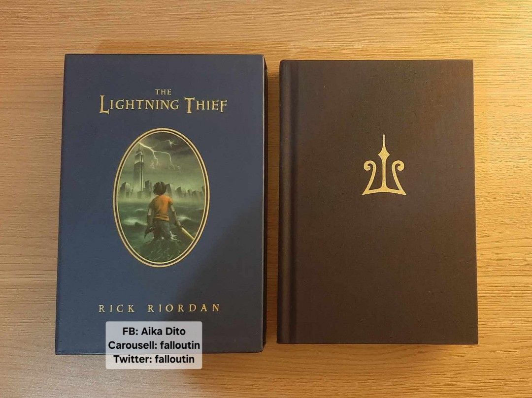 HB The Lightning Thief 1st Deluxe Version Percy Jackson and the ...