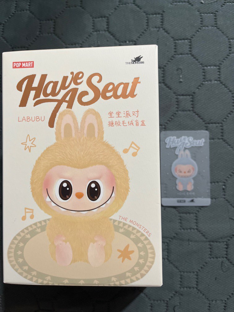 Hehe labubu v2, Hobbies & Toys, Toys & Games on Carousell