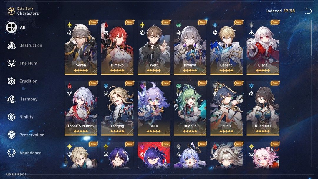 HONKAI STAR RAIL 🌟 Premium Dr. Ratio Team | Semi Premium Firefly Team ...