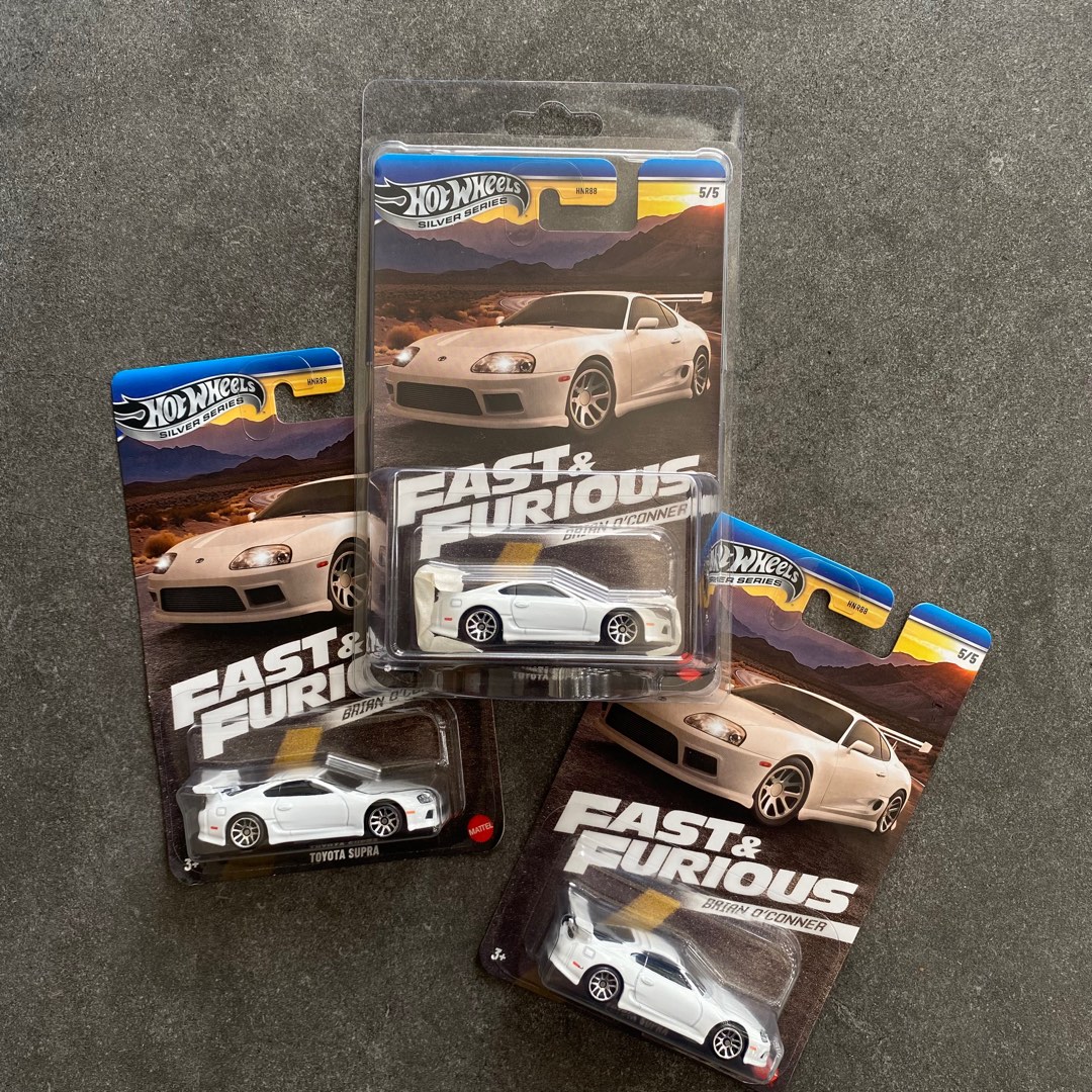 Hot Wheels fast & furious 2025 brian o’cornner TOYOTA SUPRA PUTIH, Toys ...