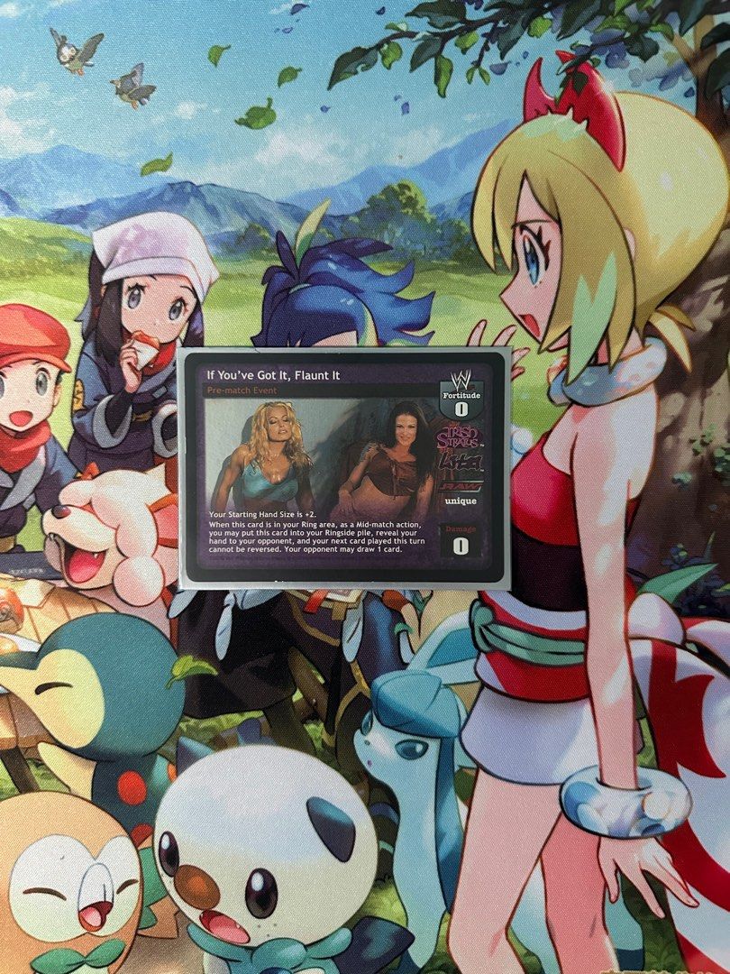 If You've Got It, Flaunt It WWF WWE RAW DEAL LITA/TRISH STRATUS, Hobbies & Toys, Toys & Games on ...