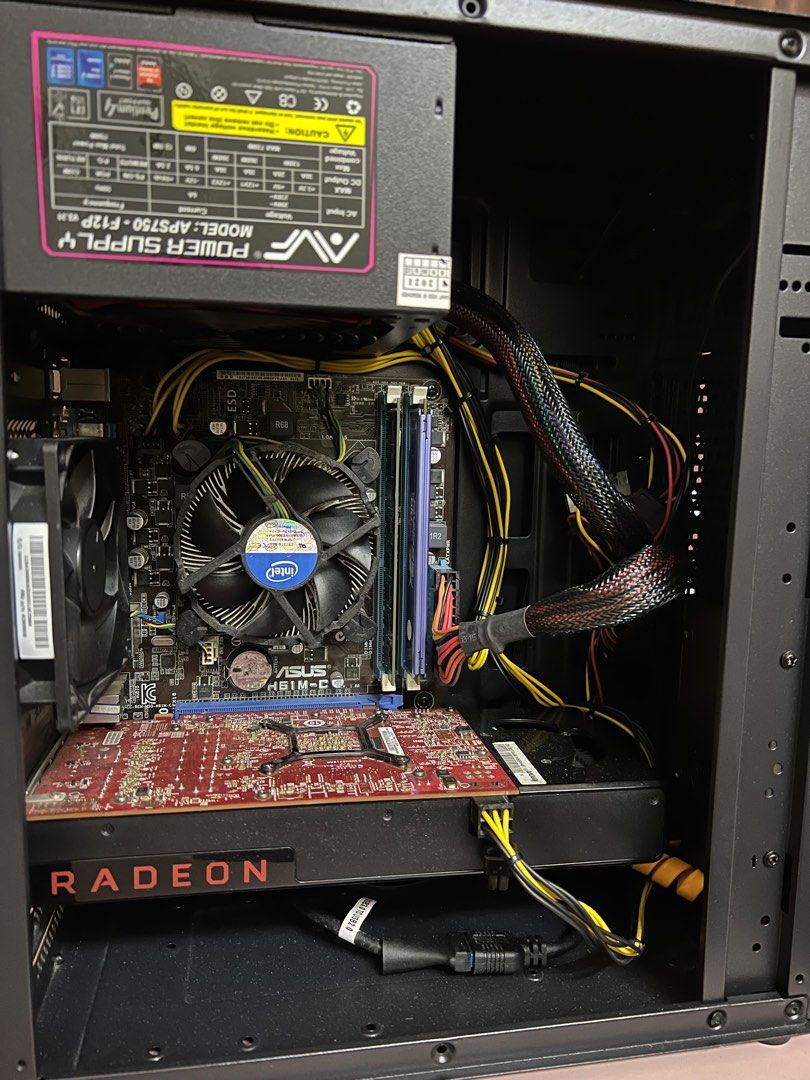 INTEL I5 3470 3RD GEN WITH GPU RX570 4GB AND RAM DDR3 12GB, Computers ...