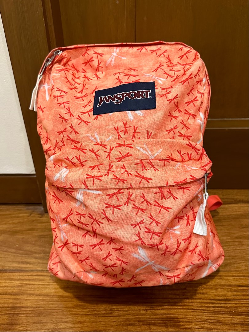 Jansport Orange Backpack Bag, Women's Fashion, Bags & Wallets ...