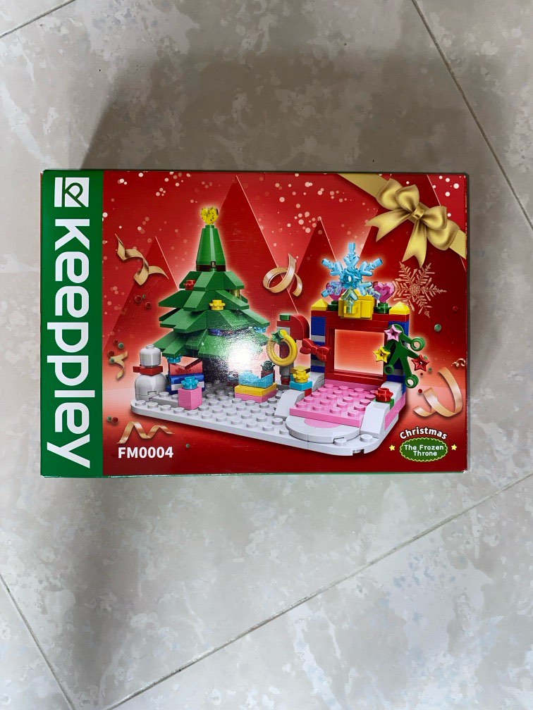 Keeppley Christmas The Frozen Throne Lego, Hobbies & Toys, Toys & Games ...