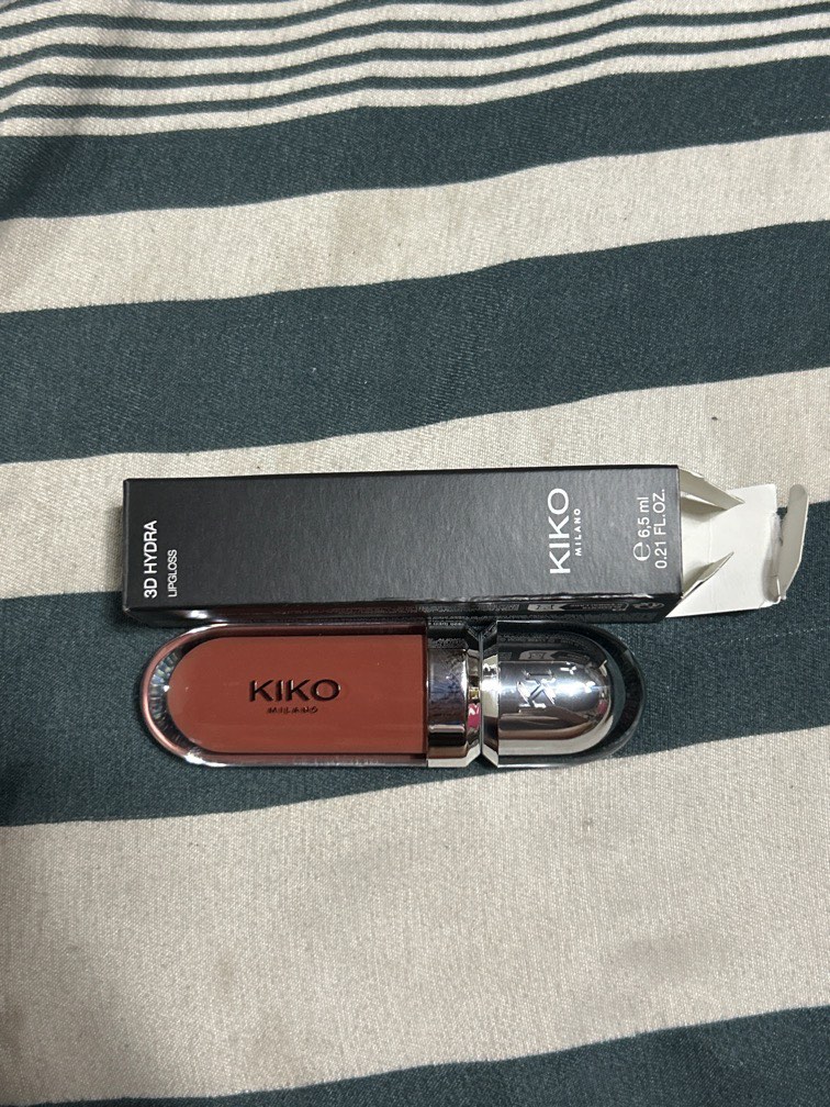 KIKO MILANO 3D HYDRA LIPGLOSS (BRUN ROSE), Beauty & Personal Care, Face ...