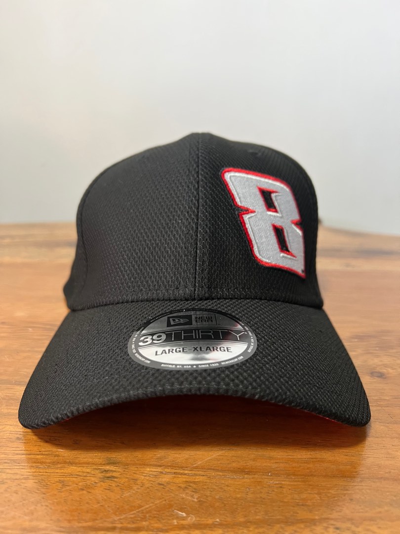 Kyle Busch New Era Black 39THIRTY Panel Flex Fit Hat, Men's Fashion ...