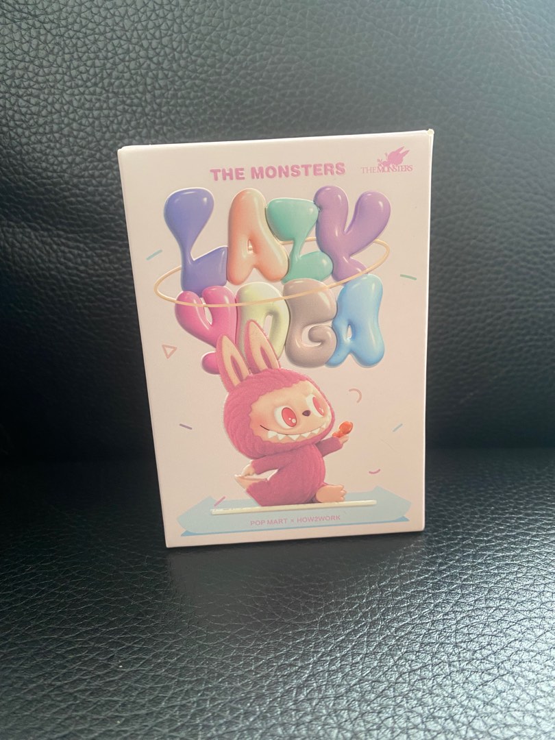 Labubu Doing Yoga, Hobbies & Toys, Toys & Games on Carousell