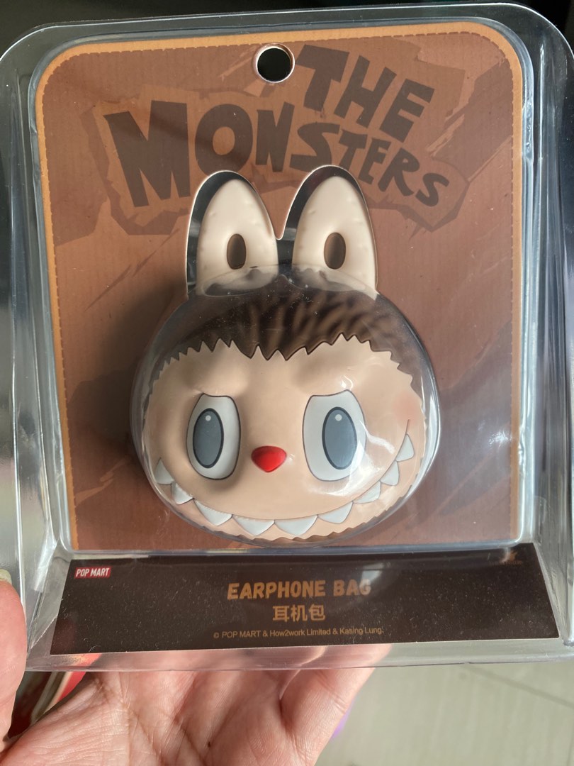 Labubu earphone bag, Hobbies & Toys, Memorabilia & Collectibles, Fan ...
