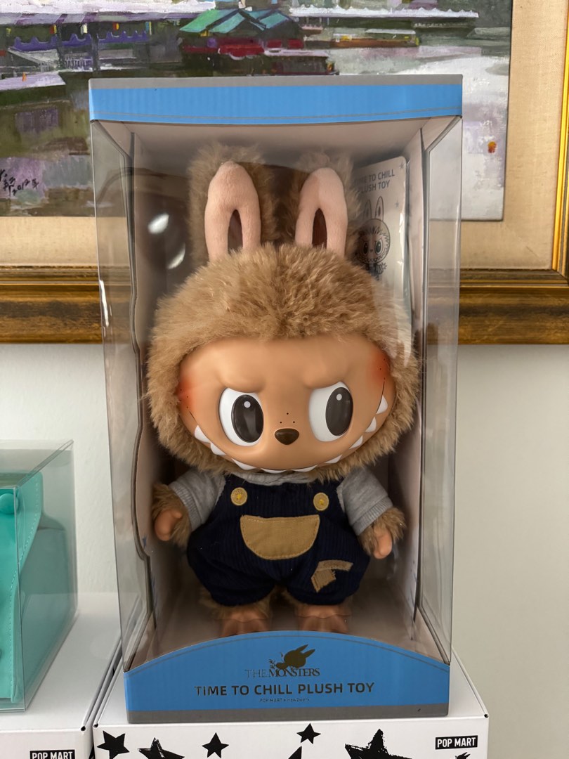 AUTHENTIC Labubu Time to Chill Zimomo Mococo Tycoco, Hobbies & Toys ...