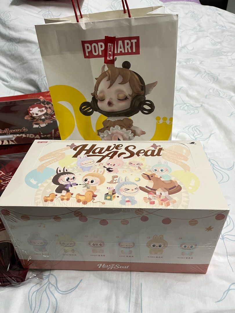 Labubu V1 & V2 new sealed set, Babies & Kids, Infant Playtime on Carousell