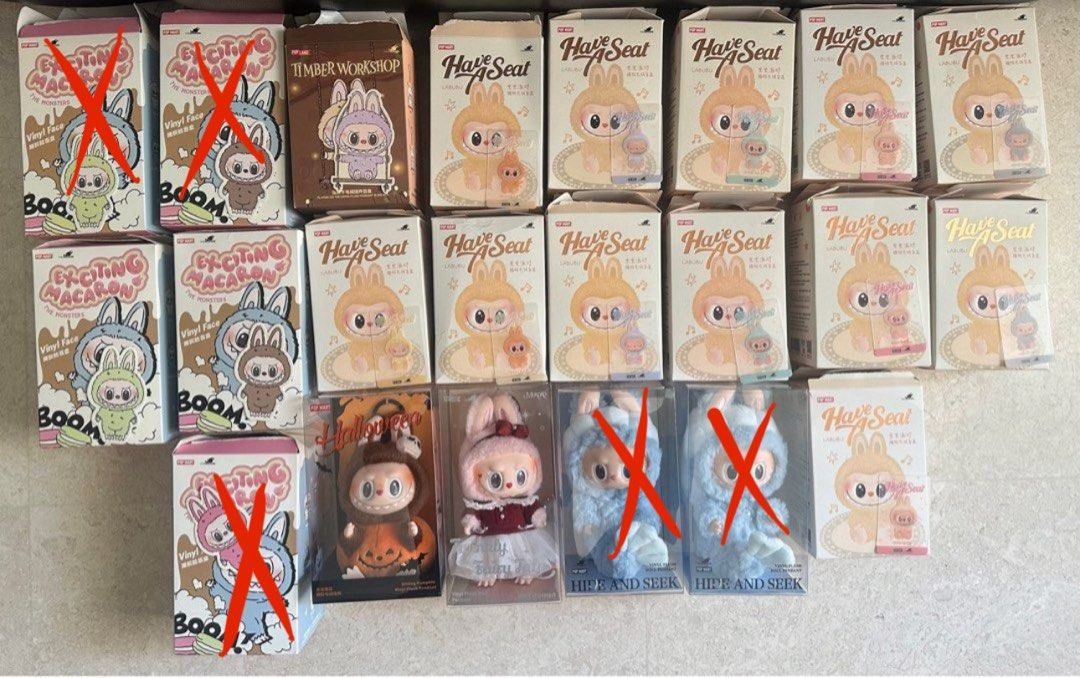 Labubu v1 v2 Christmas Fairy tale Xmas Mokoko, Hobbies & Toys, Toys ...