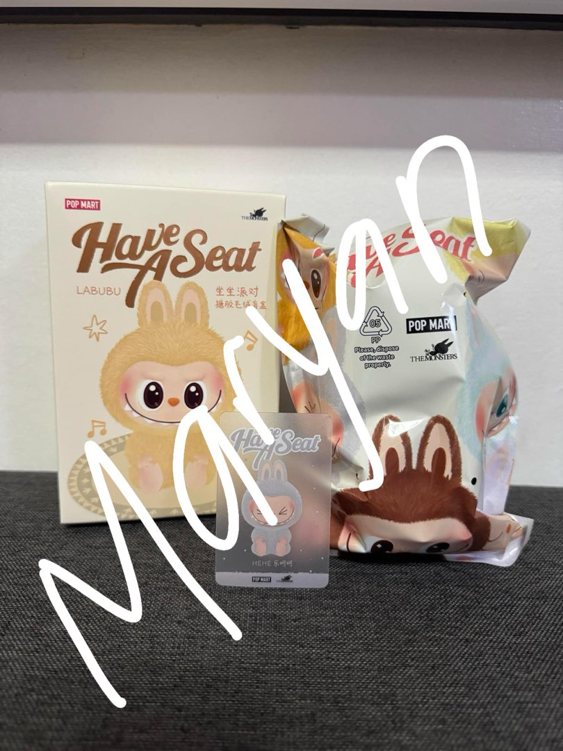 Labubu v2 hehe, Hobbies & Toys, Toys & Games on Carousell