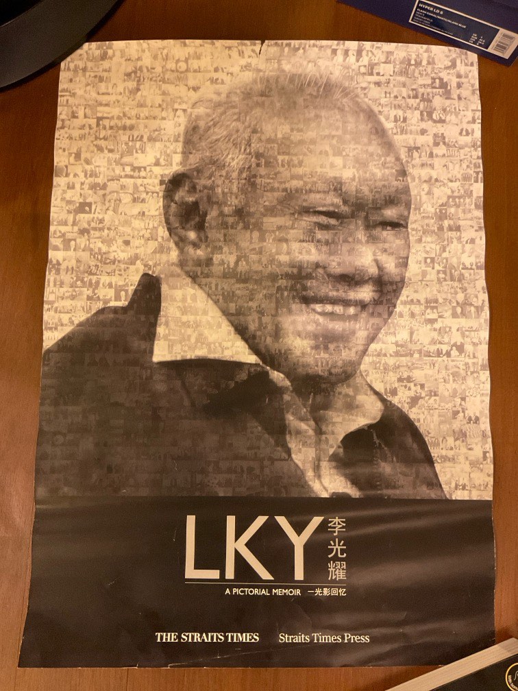 LEE KUAN YEW LKY A PICTORIAL MEMOIR LIMITED EDITION STRAITS TIMES ...