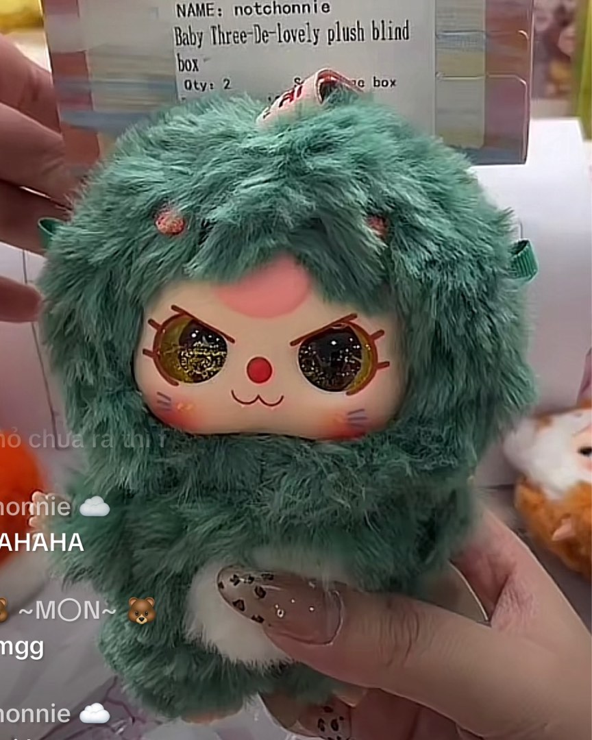 Liquid Eyes Baby Three Mini Dino Keychain, Hobbies & Toys, Toys & Games ...