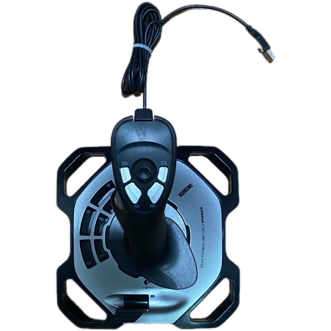 Logitech Extreme 3D Pro gamepad joystick flight stick plane simulator ...