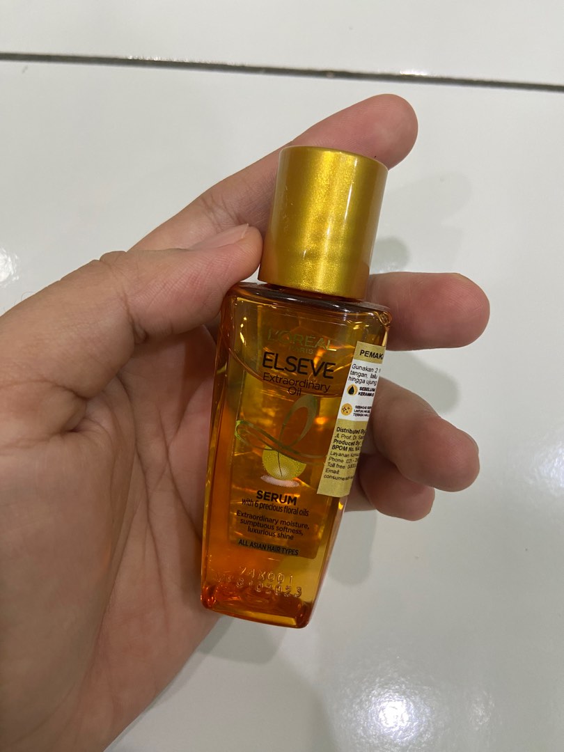 L'Oreal Paris Elseve Extraordinary Oil Gold Hair Treatment Serum - 30mL ...